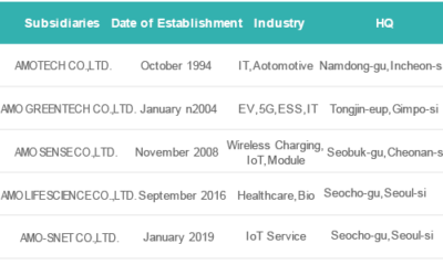 Group Overview – AMOTECH